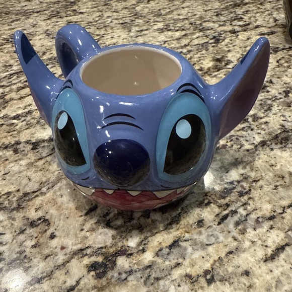 Disney | Dining | Disney Lilo And Stitch Mug 3d Figural Ceramic Mug 6 ...